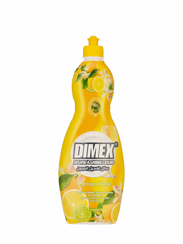 Dimex Dishwashing Liquid Lemon Fresh 700ml | Dimex In Lebanon – SuperDokan
