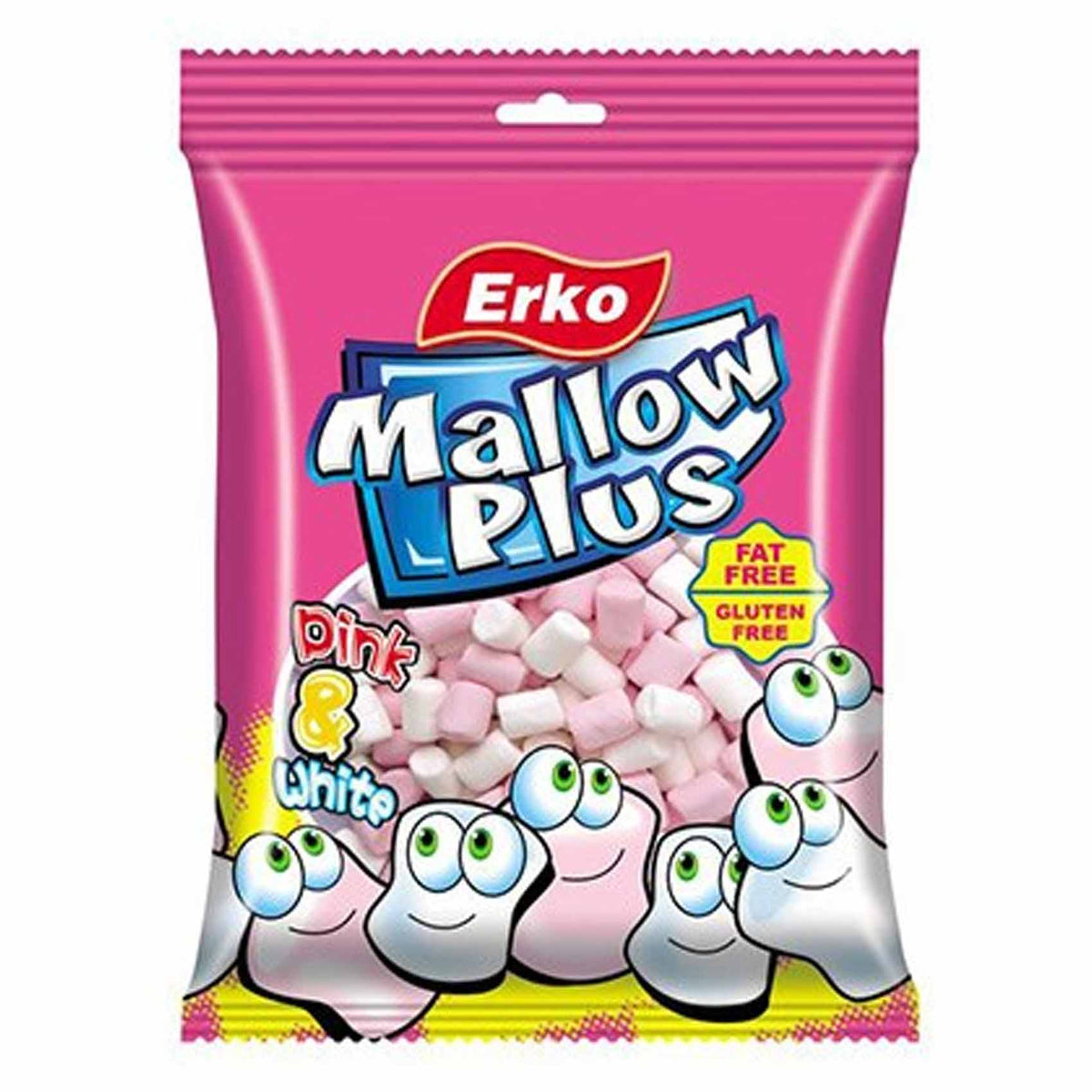 Erko Marshmallow Pink and White Mini 100g – SuperDokan