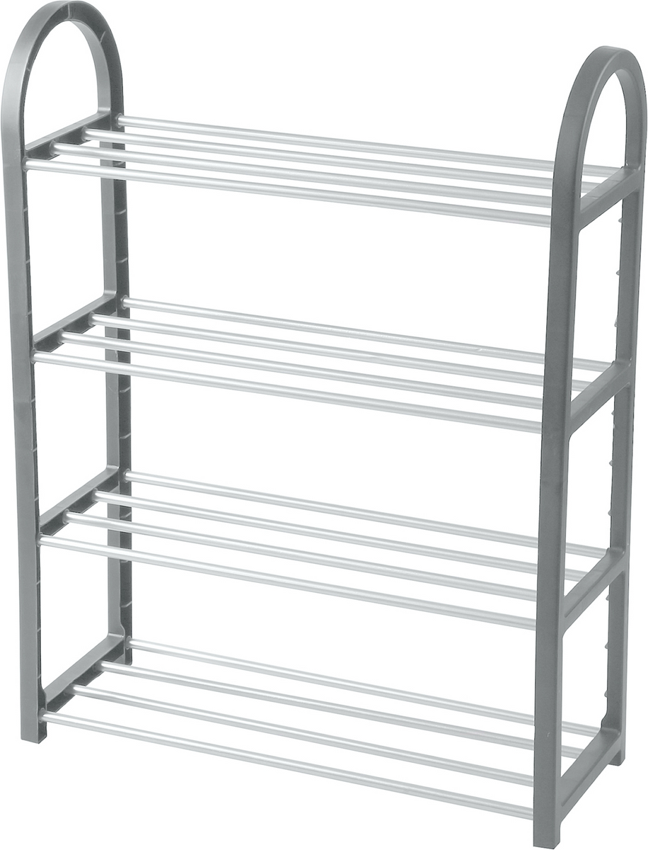 Urban Living Silver Shoe Rack 4 Shelves | Urban Living In Lebanon ...
