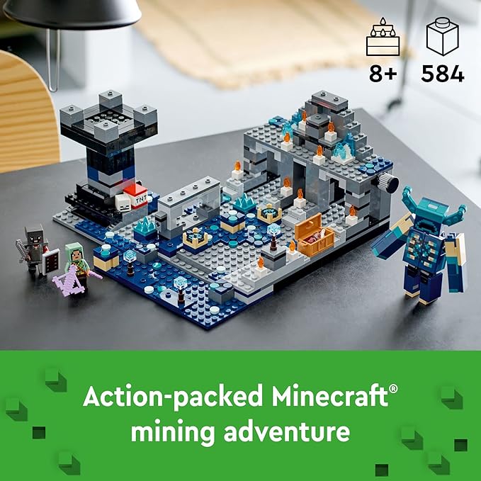 LEGO Minecraft The Deep Dark Battle Set Adventure Toy Ancient City wit ...