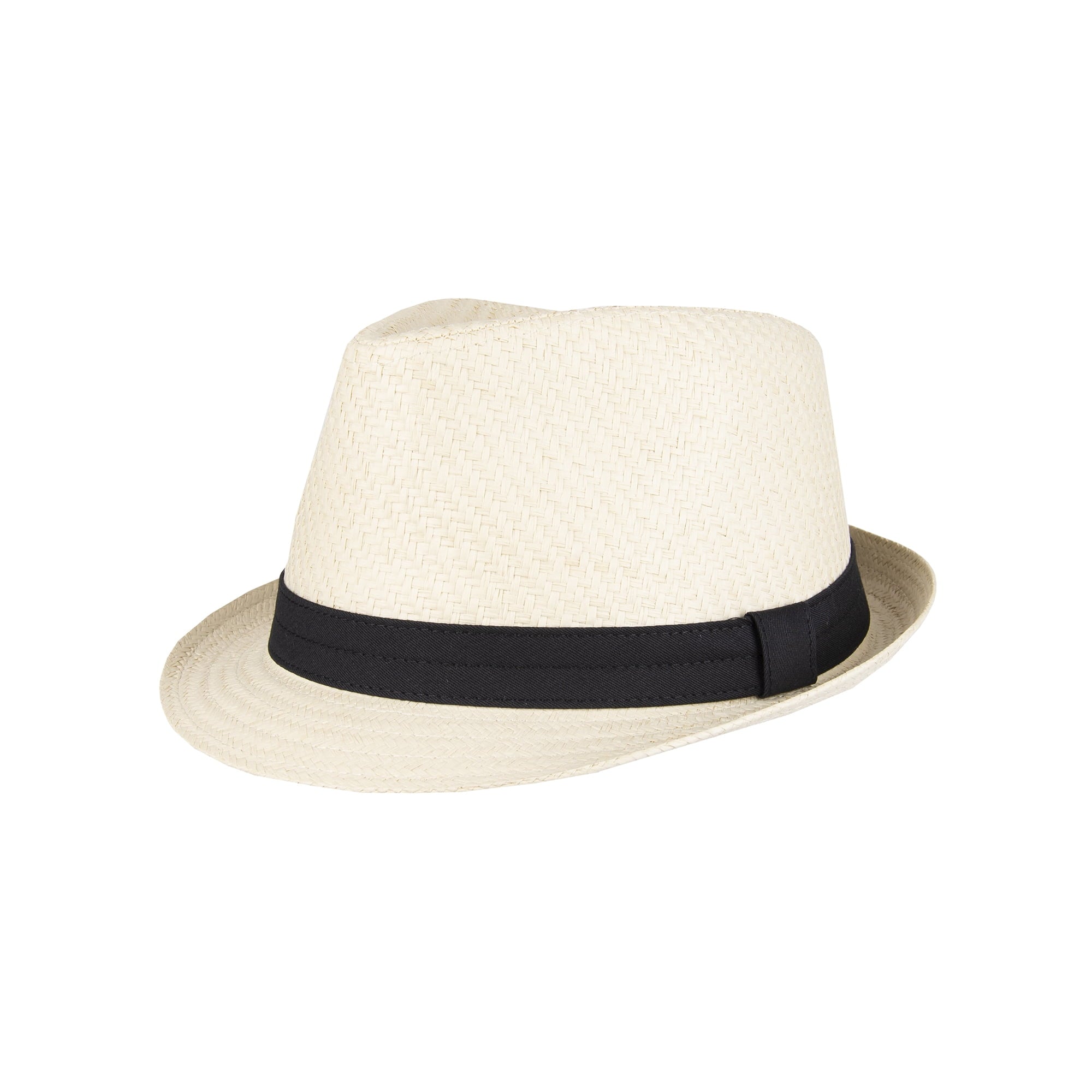 Levi's Men's Natural Straw Fedora Hat with Twill Band | Levi's In Leba ...