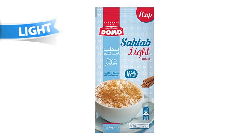 Domo Sahlab Light Instant 15g | Domo In Lebanon – SuperDokan