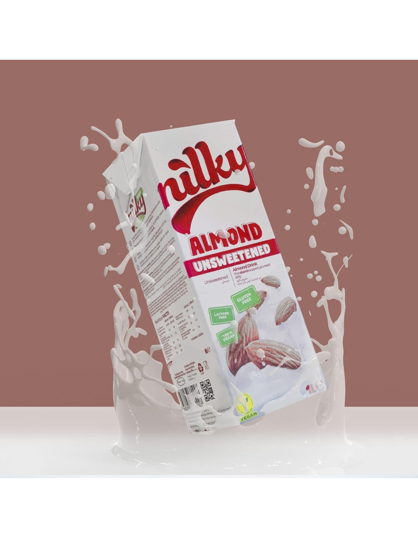 Nilky Almond Unsweetened Milk 1L | Nilky In Lebanon – SuperDokan