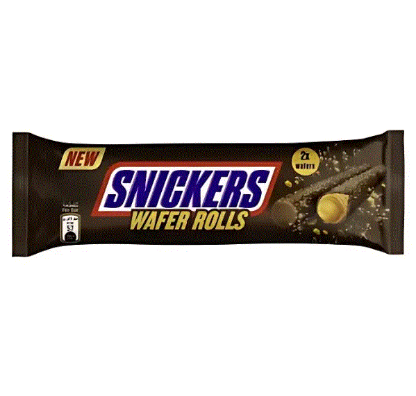 Snickers Chocolate Wafer Rolls 2 Fingers 22.5g | Snickers In Lebanon ...