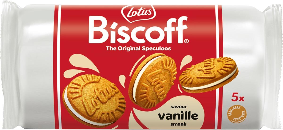 Lotus Biscoff Sandwich Biscoff Vanilla 50g | Lotus In Lebanon – SuperDokan