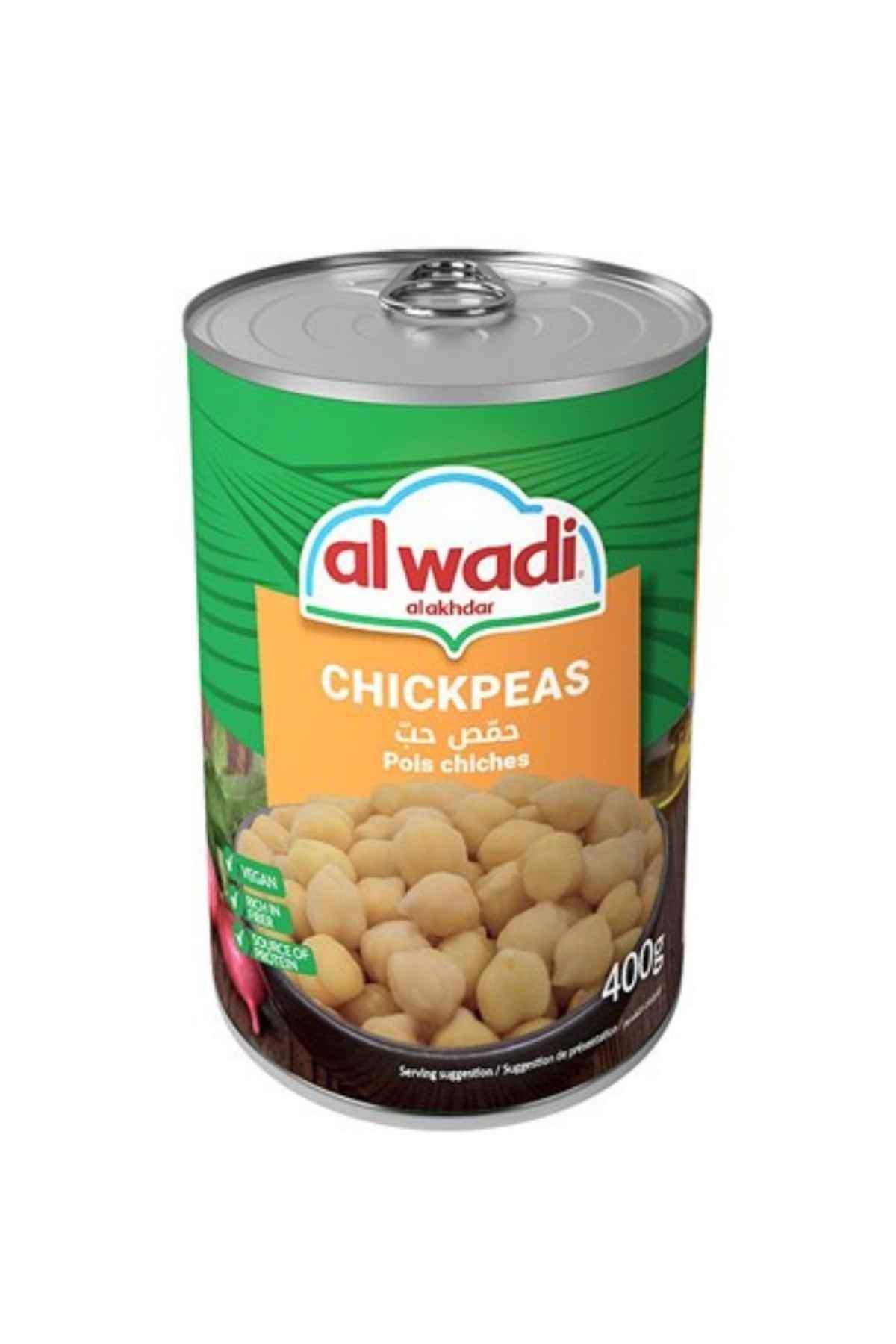 Al Wadi Al Akhdar Chickpeas 400g| Al Wadi In Lebanon – SuperDokan
