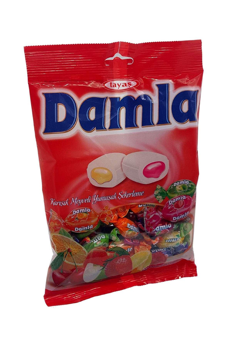 Tayaş Damla Soft Candy With Fruit-170g 8 | Tayas In Lebanon – SuperDokan